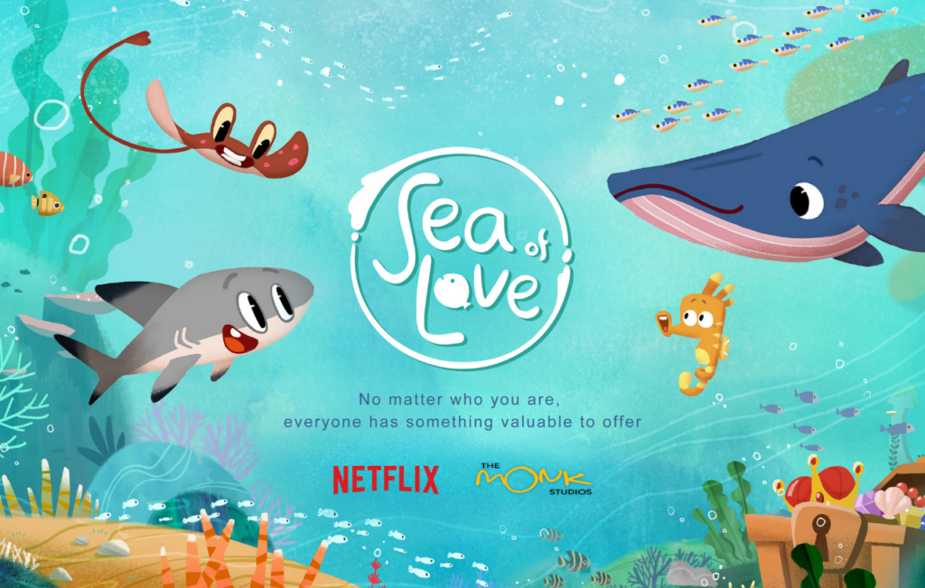 “SEA OF LOVE” THAILAND’S FIRST NETFLIX KIDS SERIES – The Monk Studio